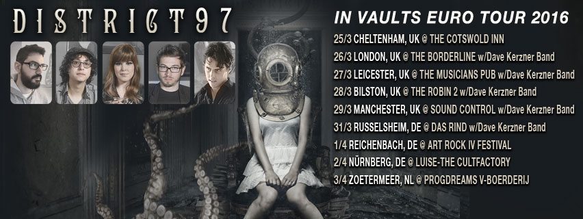 Live Review: District 97, the Dave Kerzner Band & Oktopus – The Robin 2 ...