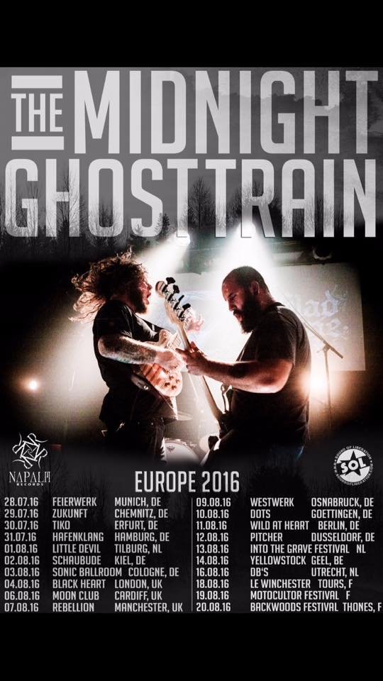 Live Review: The Midnight Ghost Train and XII Boar | Echoes And Dust