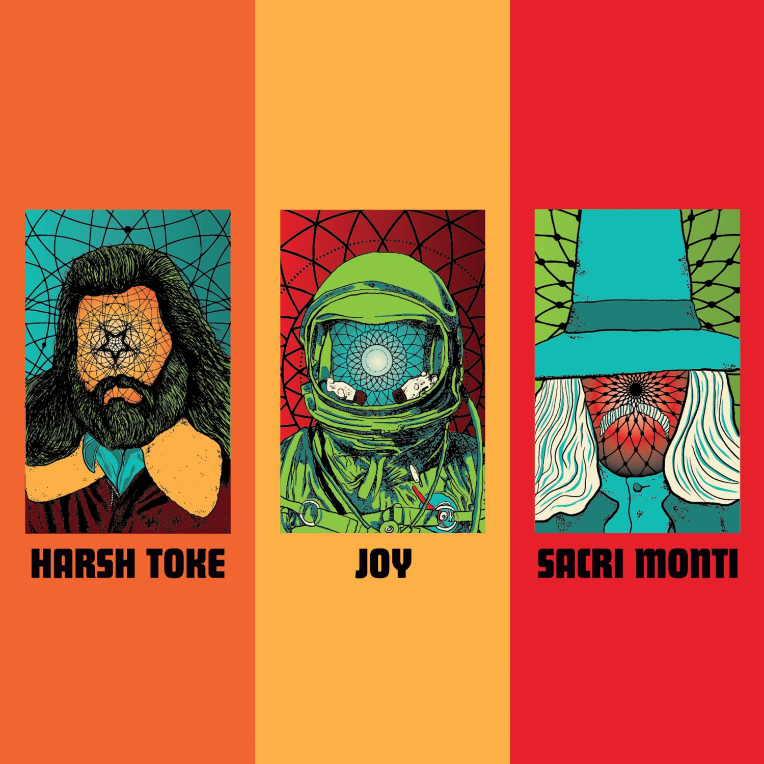 Harsh Toke / Joy / Sacri Monti – Burnout! | Echoes And Dust