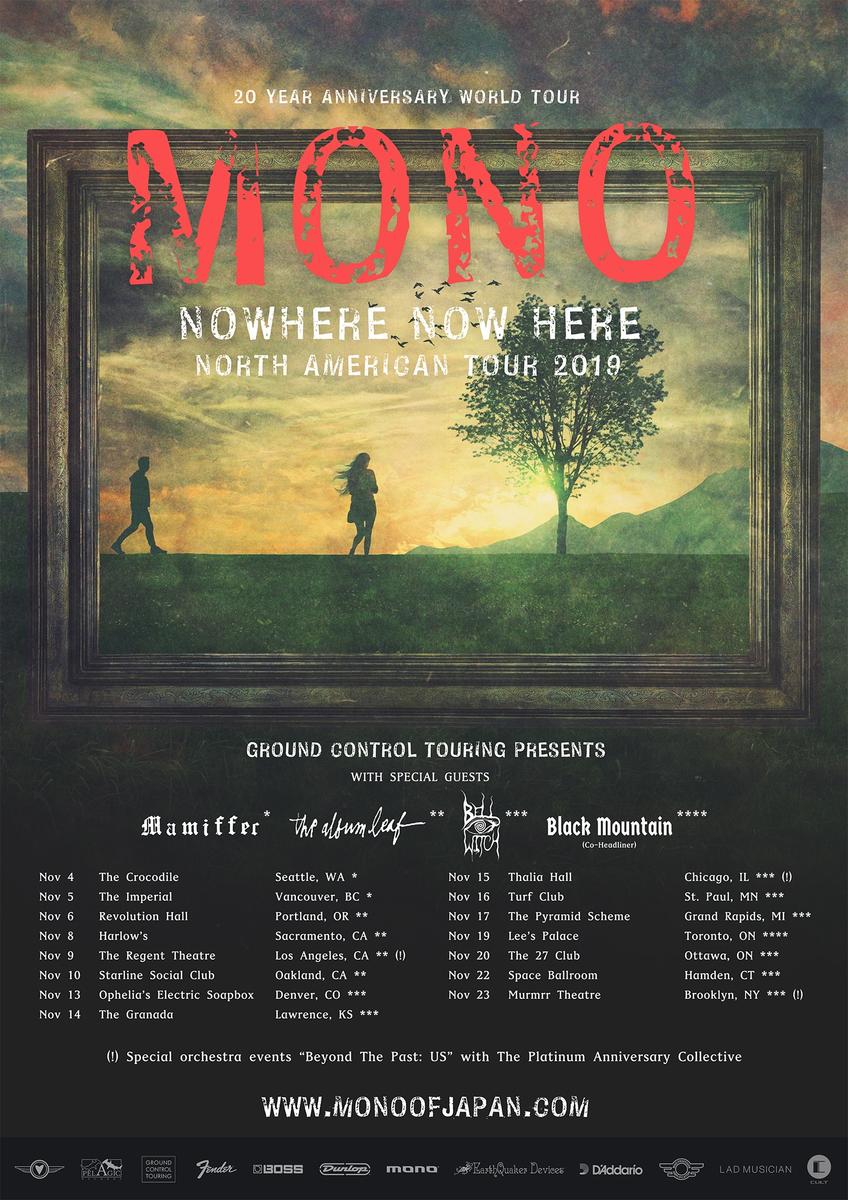 MONO 20-Year Anniversary World Tour with Bell Witch – The 27 Club ...