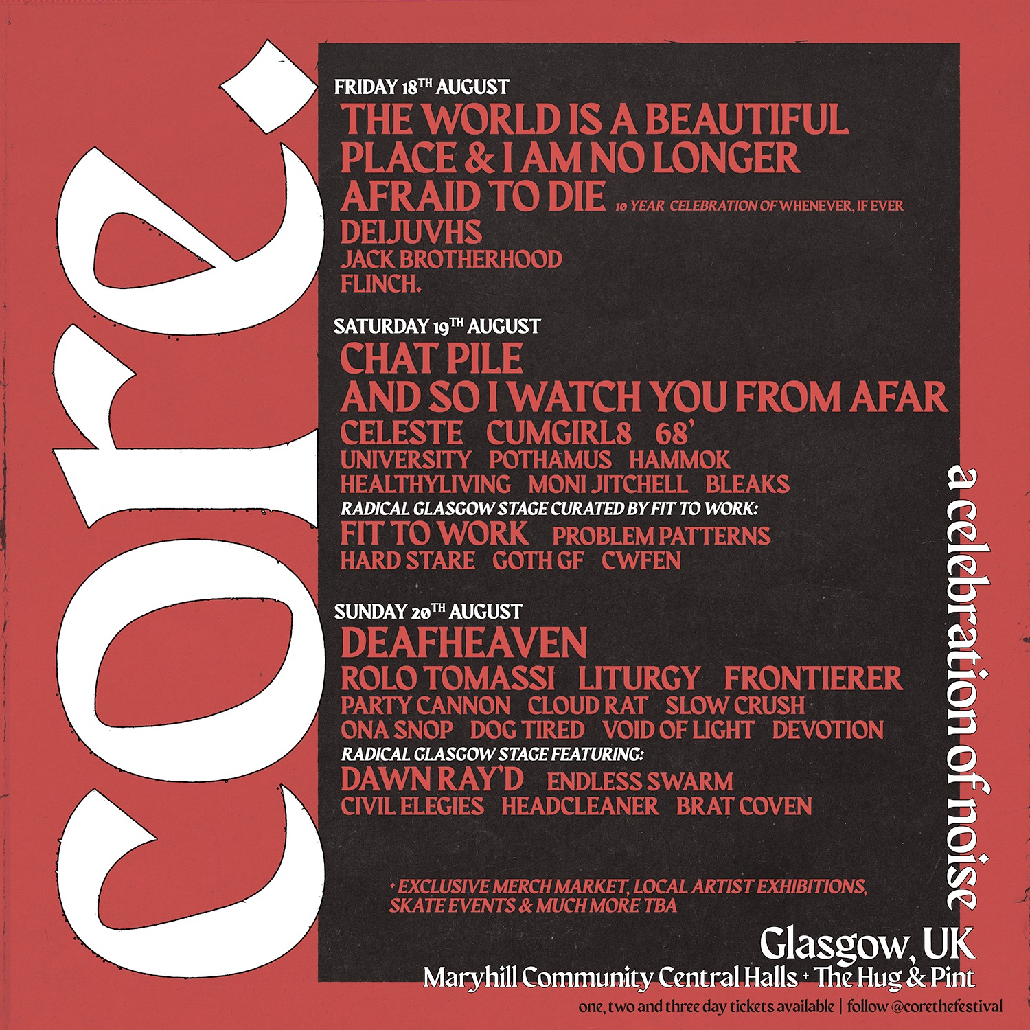 David Weaver and Daniel Mutch of Core. Festival | Echoes And Dust