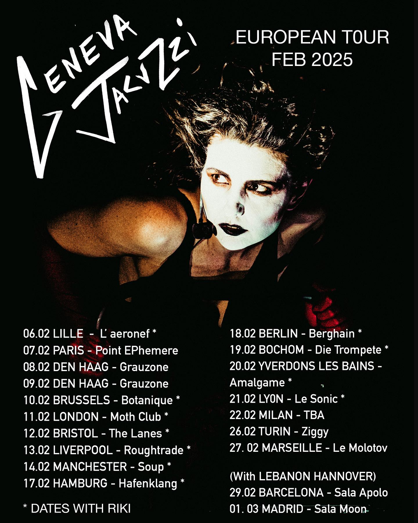 Geneva Jacuzzi – MOTH Club, Hackney | Echoes And Dust